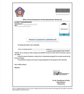 PPC Ceritificate Apostille - 99 Country | Police Clearance Certificate